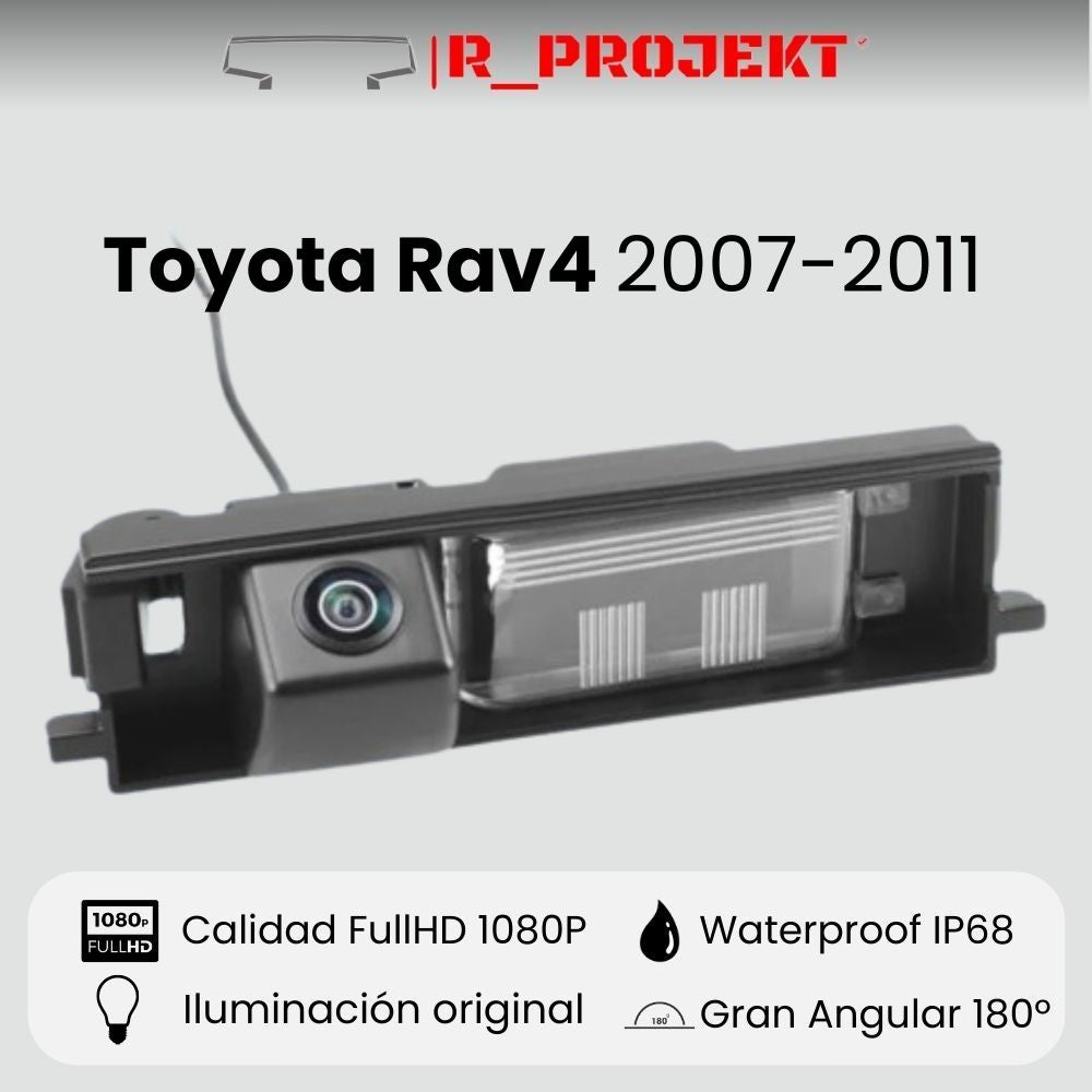 Cámara marcha atrá para Toyota RAV4 RAV-4 2007-2011 – RProjekt