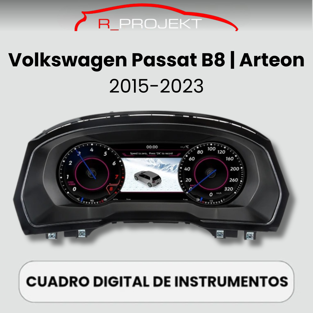 Digital Cluster VW Passat B8, Arteon (2015-2023) Virtual Cockpit – R ...
