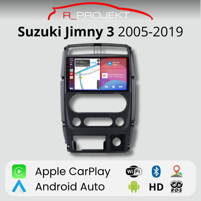 Android Autoradio Suzuki Jimny (2005-2019) CarPlay Navi | Touch – R_PROJEKT