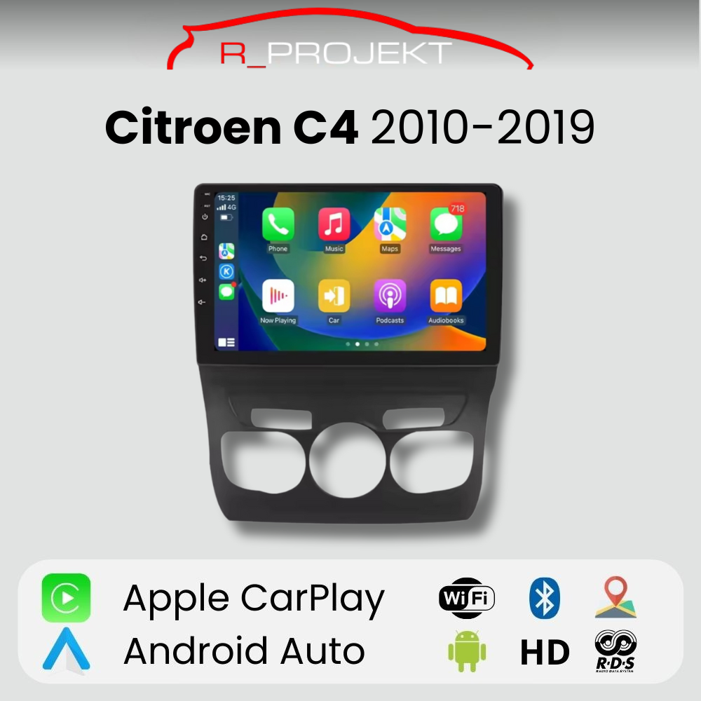 Radio Android Citroën C4 B7 (2013-2017) | CarPlay GPS – R_PROJEKT