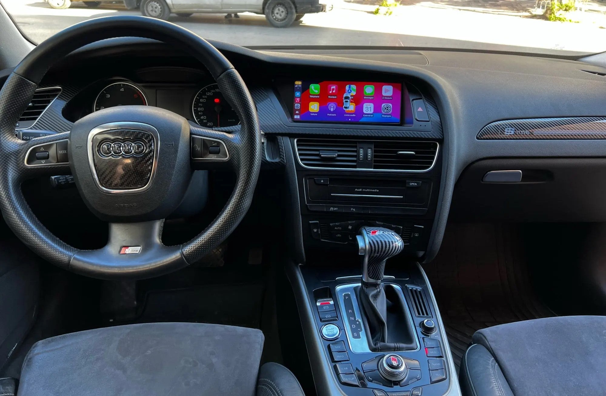 Touch Screen radio Android Auto Carplay Audi A4 B8 2009 - 2016 – R_PROJEKT